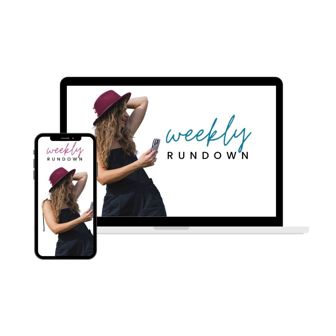 Join the List! Get the Weekly Rundown - Shana Yurko